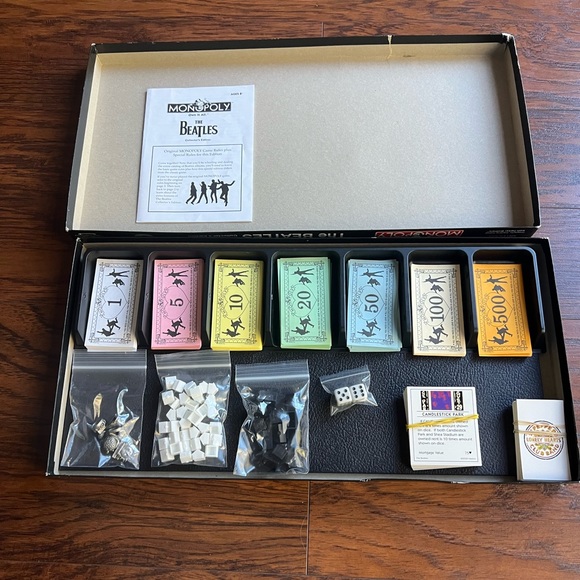 The Beatles | Games | The Beatles Collectors Edition Monopoly Game ...